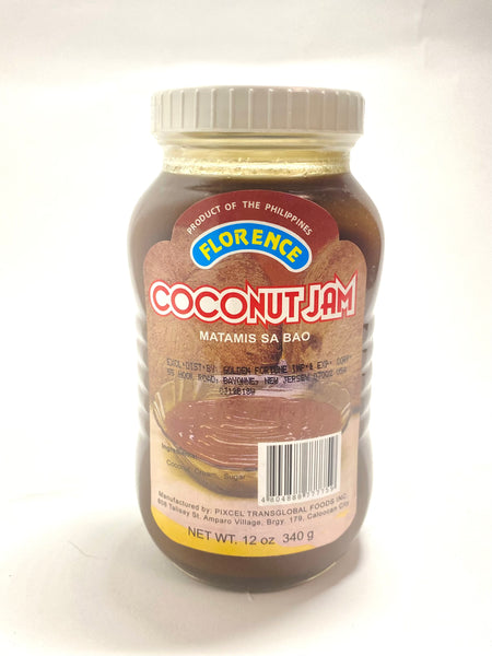 Florence Coconut Jam (Matamis Sa Bao) 12 oz (340 g)