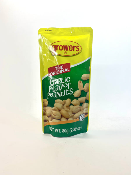 Growers Garlic Flavor Peanuts 80g