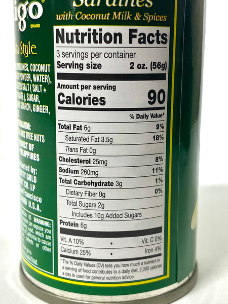 Ligo Gata Style Sardines 5.5 oz